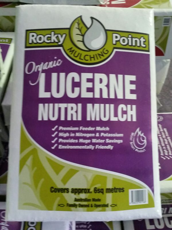 Lucerne Nutri Mulch $23 ea | Warner Garden Centre